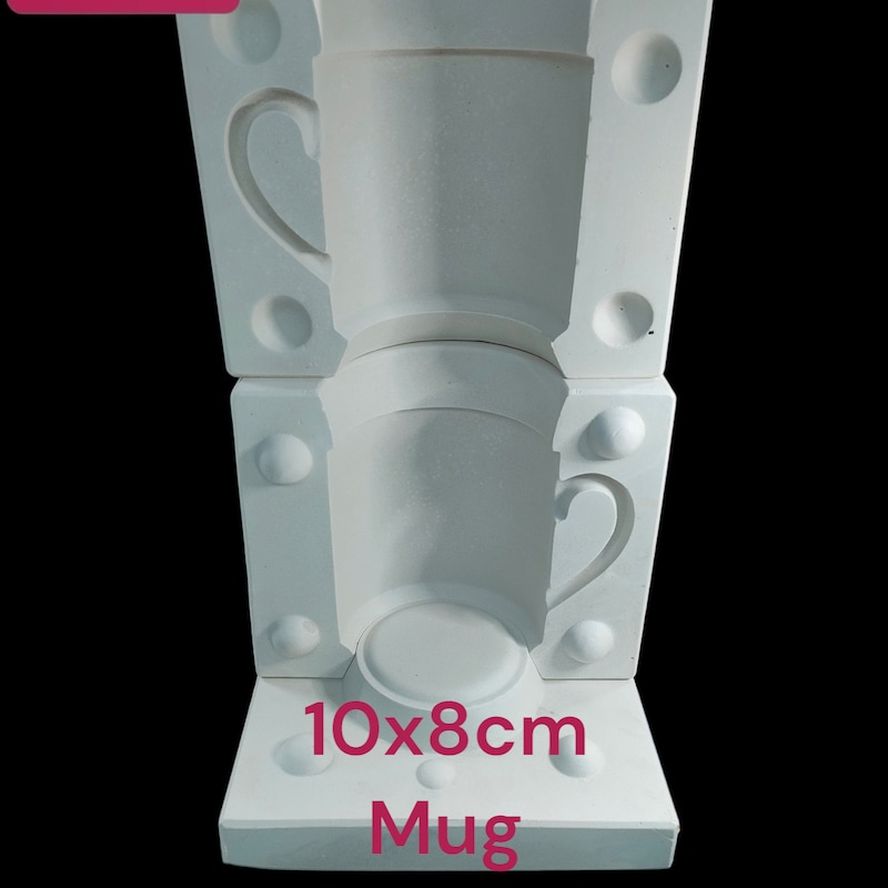 Mug Plaster Mold Pottery - Etsy UK