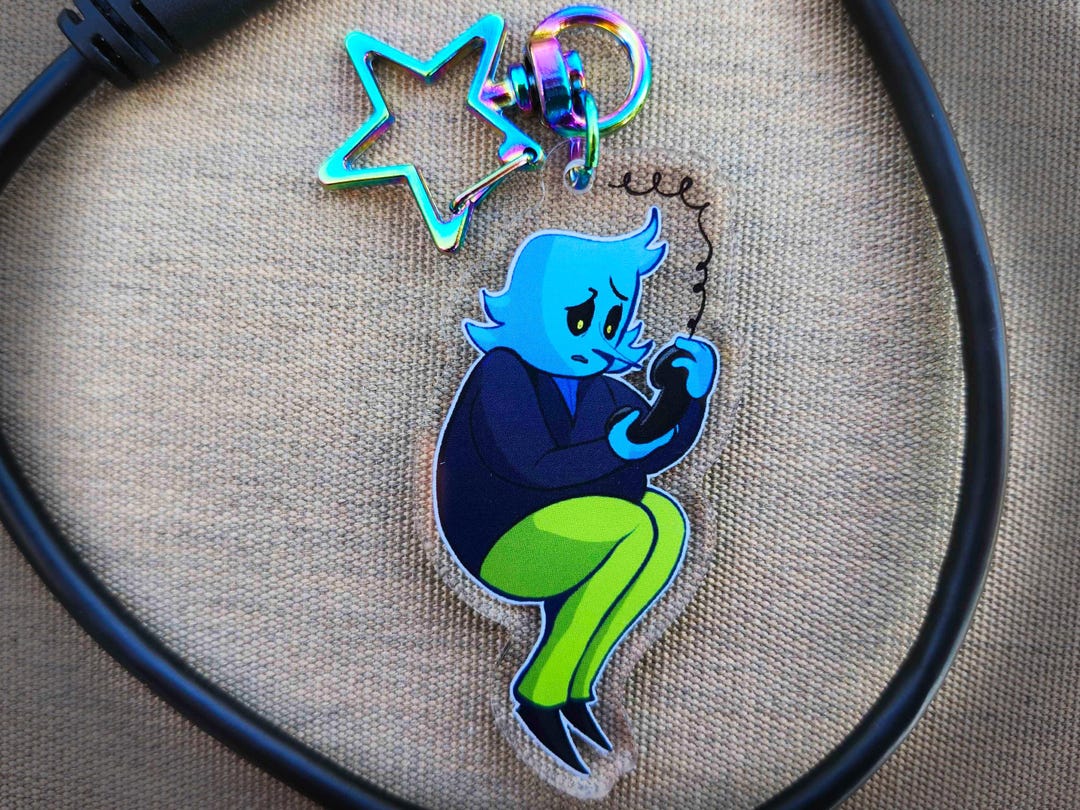 Deltarune - Blue Addison Acrylic Charm 2.5 Inches - Etsy
