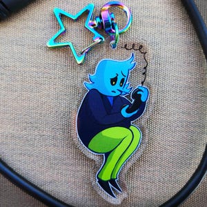 Deltarune - Blue Addison Acrylic Charm 2.5 Inches - Etsy
