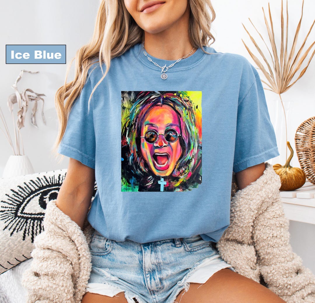 Prince of Darkness Comfort Colors Tshirt Signed Art by Carlie Pearce - Etsy