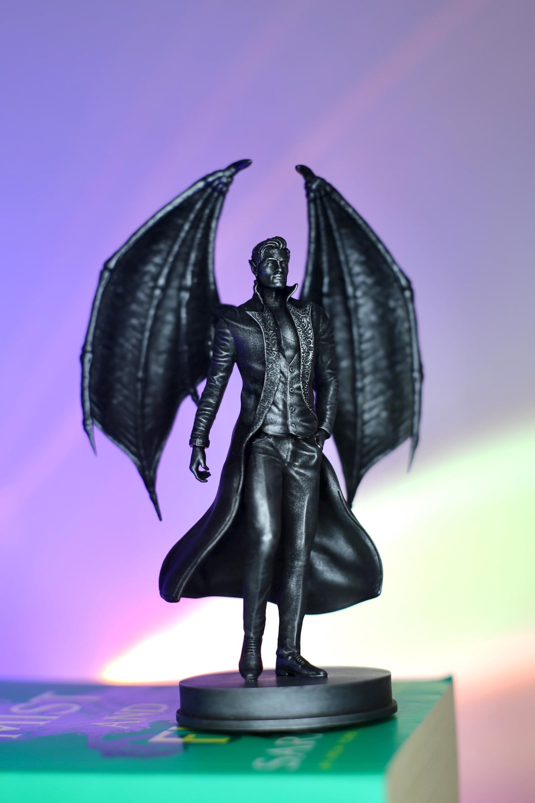 Rhysand High Lord of the Night Court Figurine | Hand-painted Fantasy ...