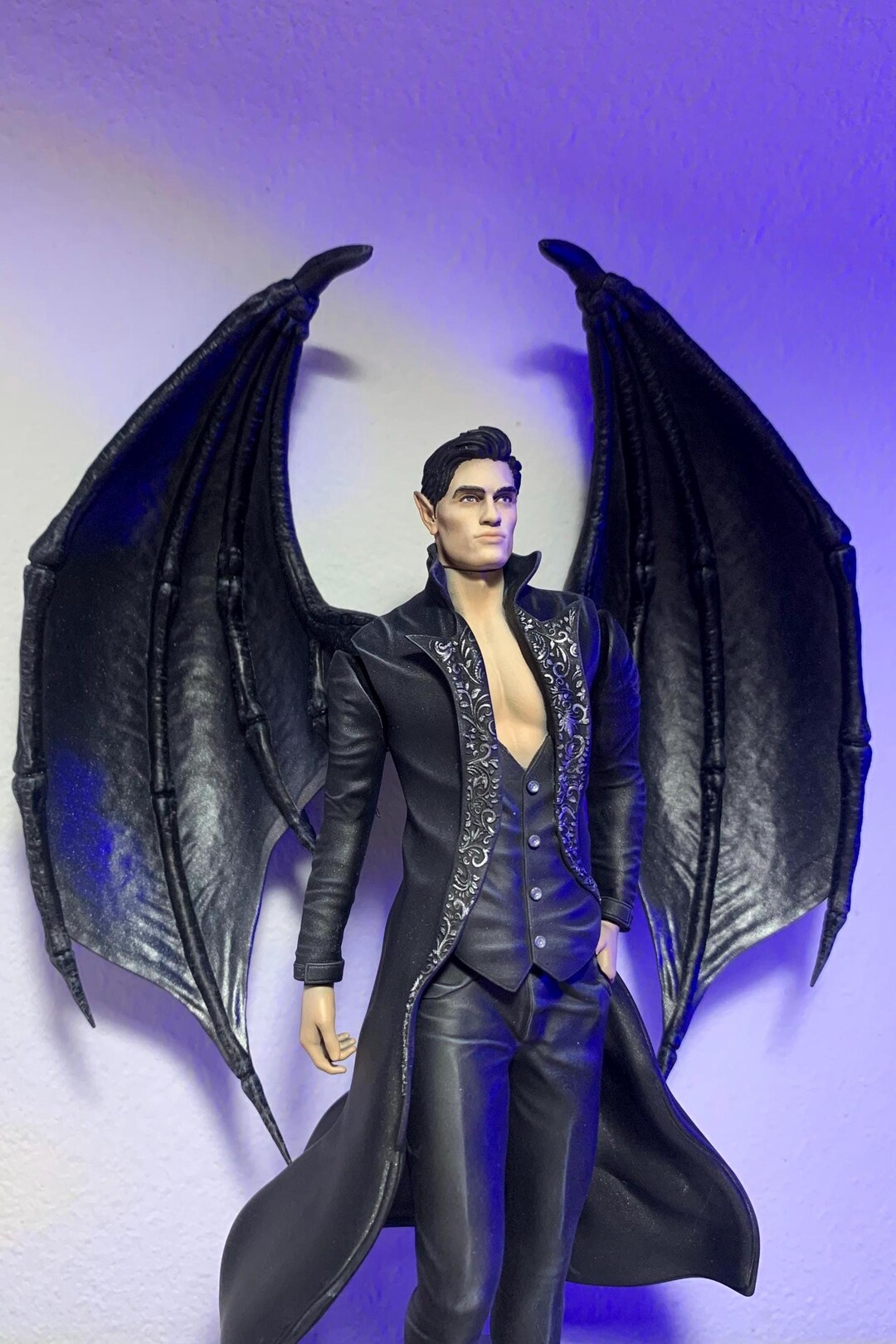 Rhysand High Lord of the Night Court Figurine | Hand-painted Fantasy ...