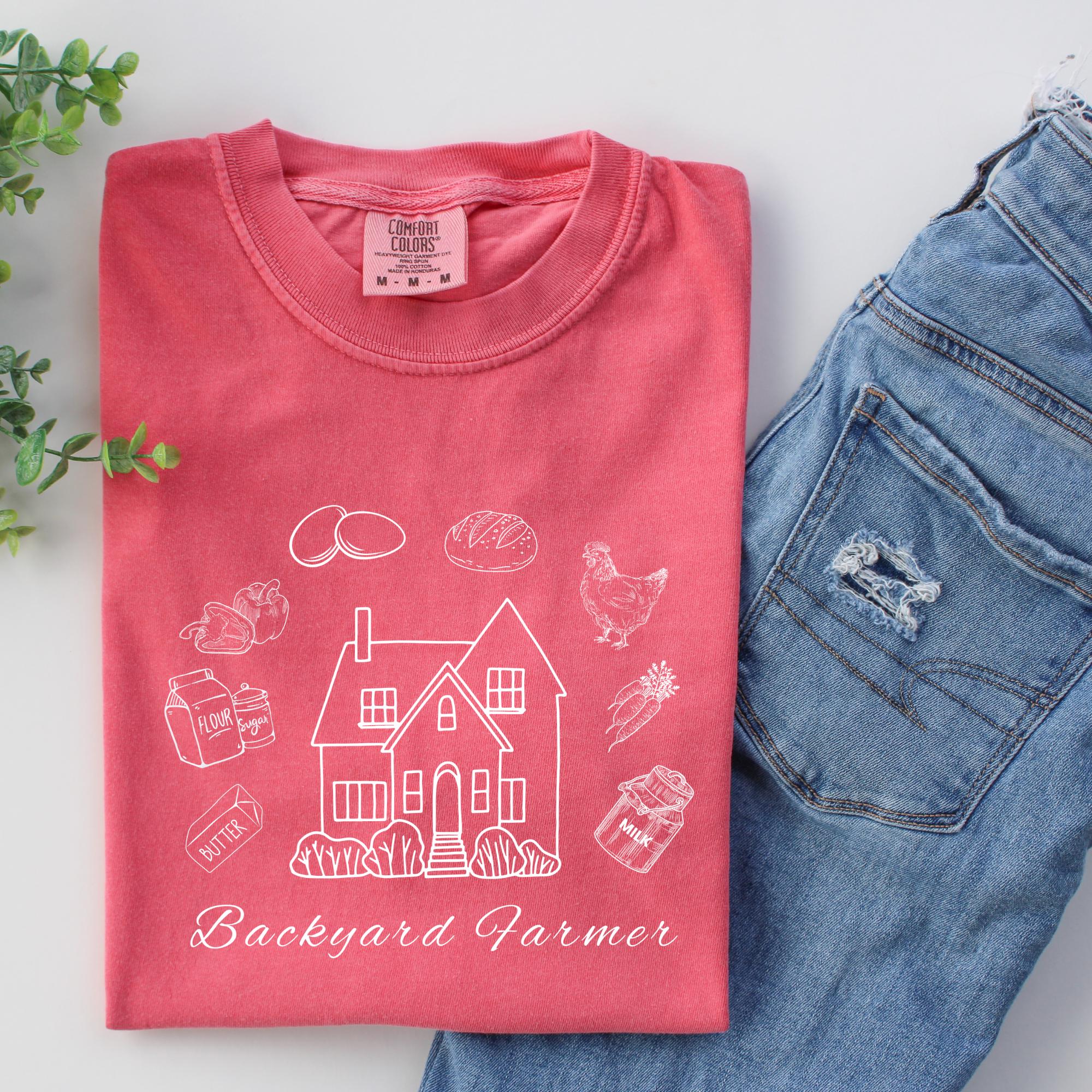 Homesteading Life Tee for Backyard Farmer Gift for Farmer Shirt ...