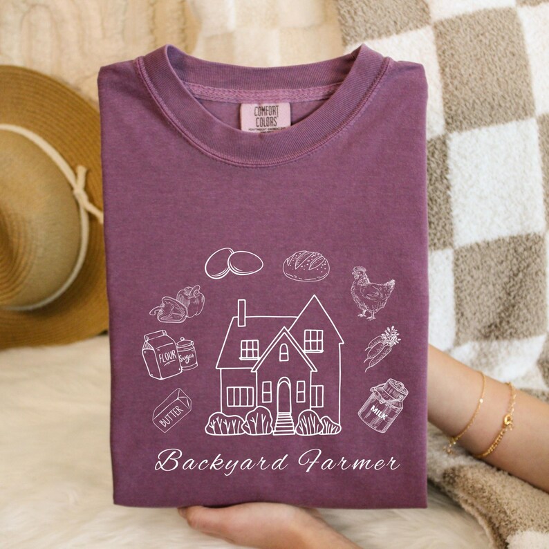 Homesteading Life Tee for Backyard Farmer Gift for Farmer Shirt ...
