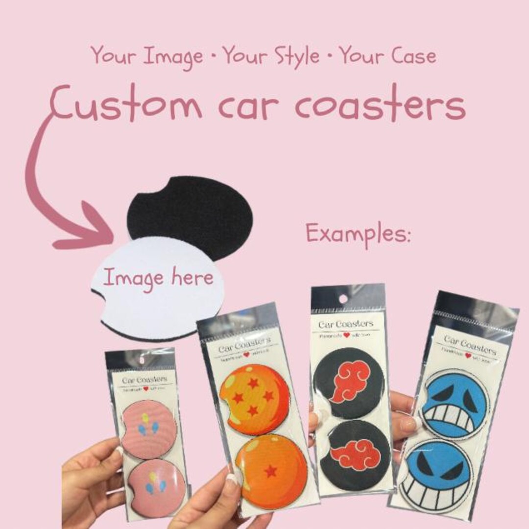 Custom Car Coasters | Upload Your Photo | Gift, Holiday, Birthday | - Etsy