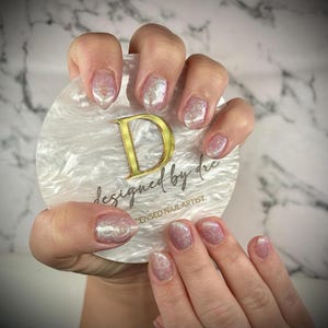 Personalized Nailfie Disc: Acrylic Photo Prop for Nail Artists - Etsy