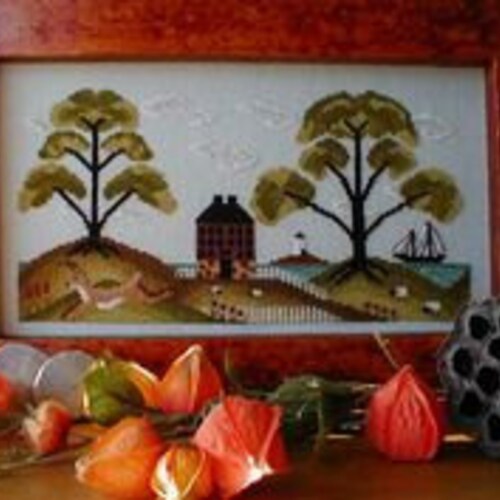 Heritage Homestead PDF Counted Cross Stitch Pattern - Etsy