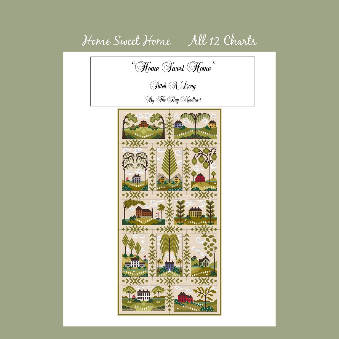 Home Sweet Home Hard Copy Patterns for the Whole Sereis - Etsy