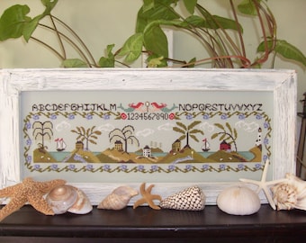 PLUM STREET SAMPLERS summer in Nantucket Counted - Etsy