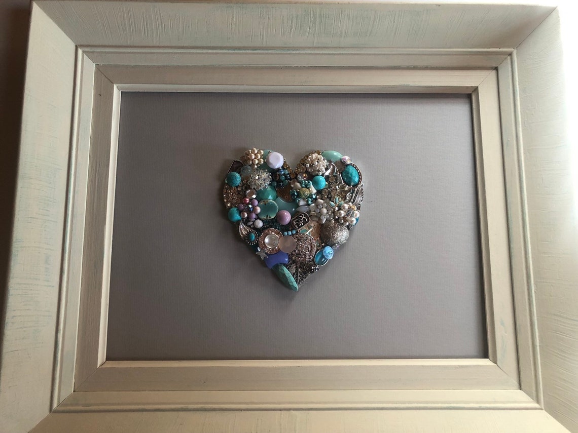 8x10 Framed Heart - Etsy