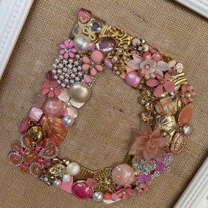 8x10 Framed Letter Decor - Etsy