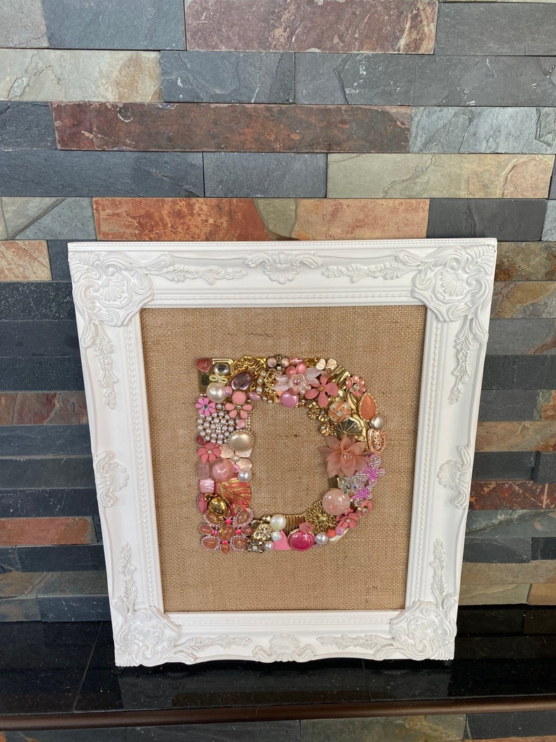 8x10 Framed Letter Decor - Etsy