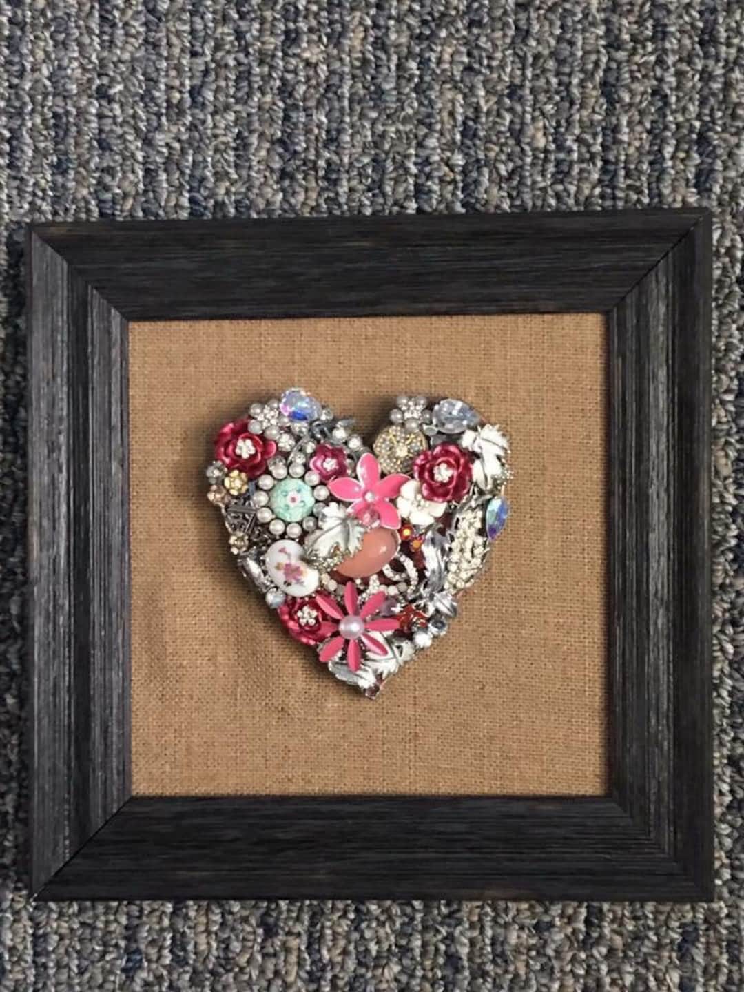 8x10 Framed Heart READ DESCRIPTION - Etsy
