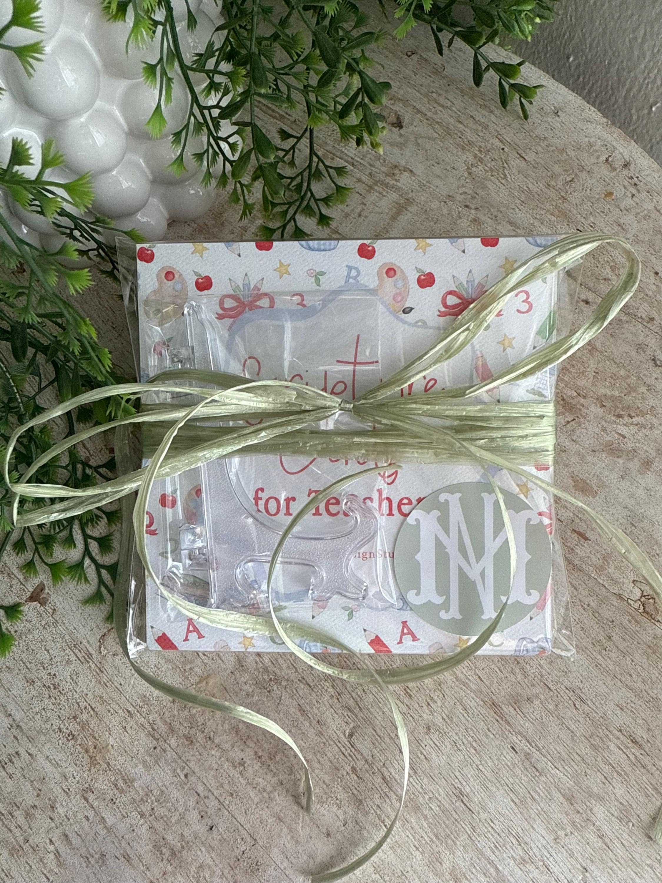 Scripture Cards for Teachers Set of 12 Cards With Acrylic Stand Teacher ...