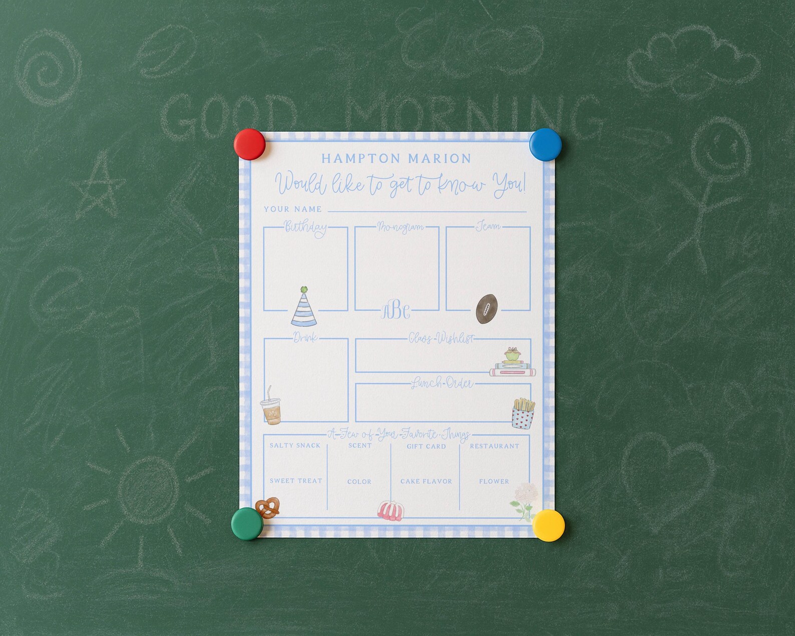 Editable Teacher Questionnaire, Back to School Teacher Survey, All ...