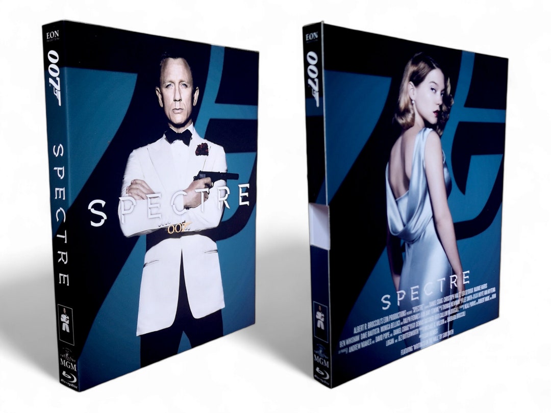 James Bond 007 Spectre Custom Slipcover Blu Ray / 4K - Etsy