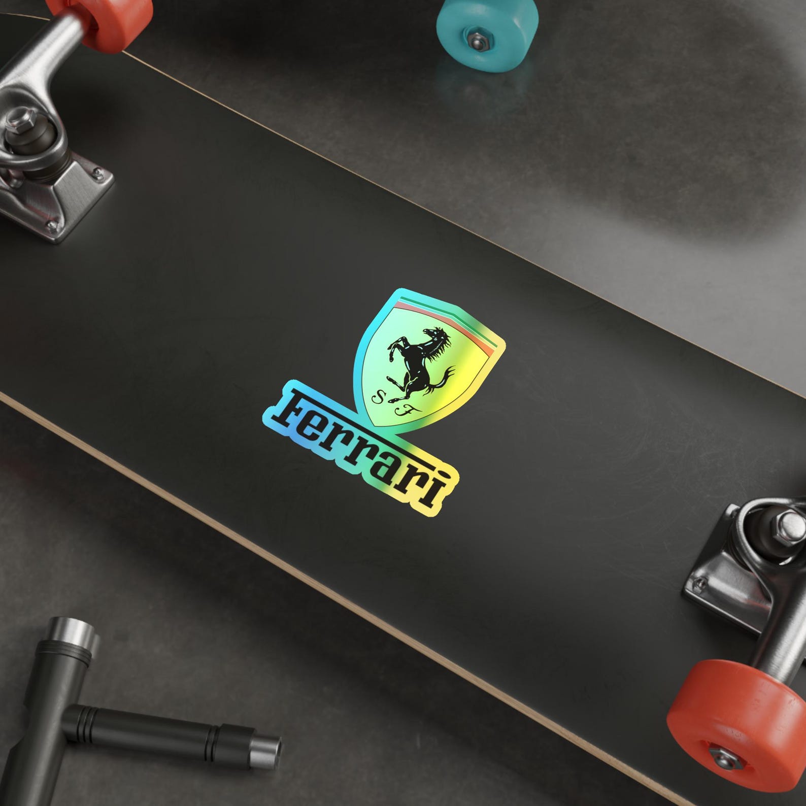 Ferrari Logo Stickers - Etsy