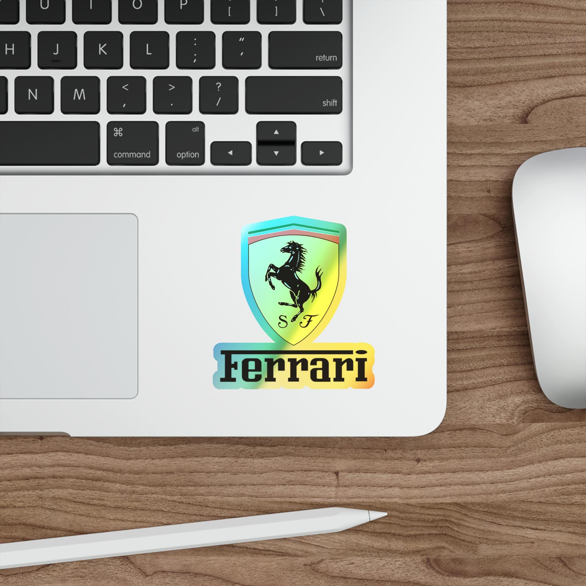 Ferrari Logo Stickers - Etsy
