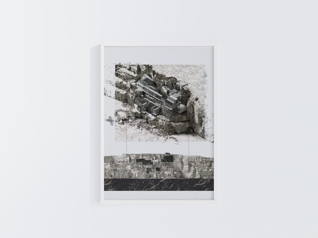 Architecture Plans Wall Art for Home Decor on Museum Quality Paper A ...