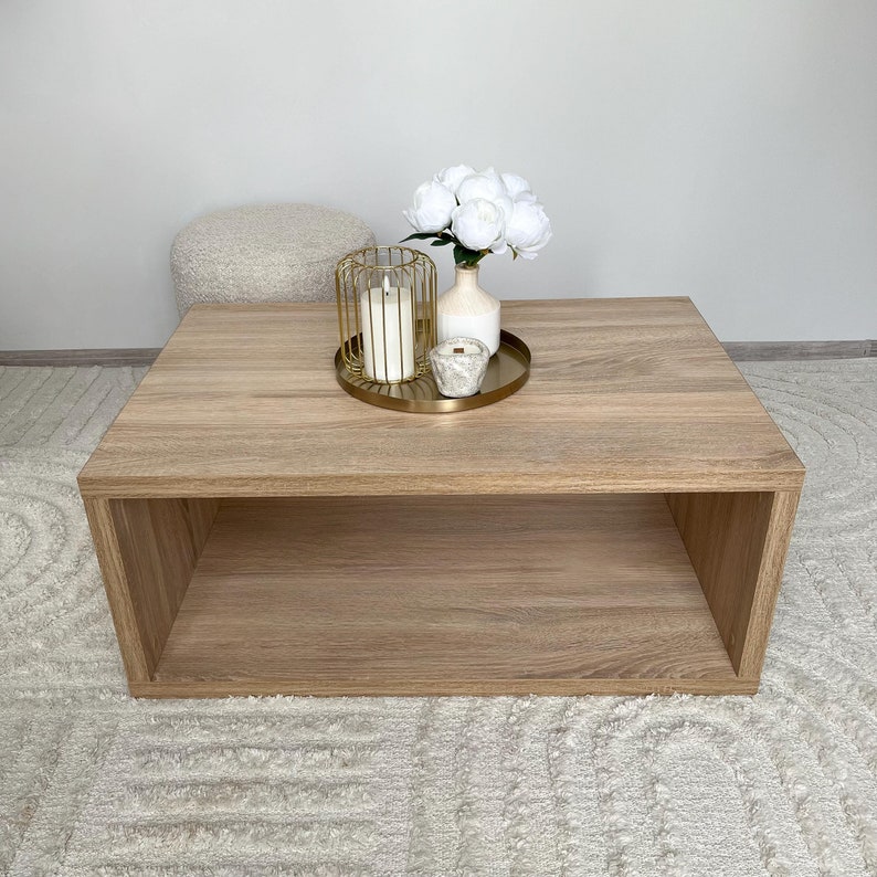 Japanese Low Table Storage Coffee Table Dining Room Table Solid ...