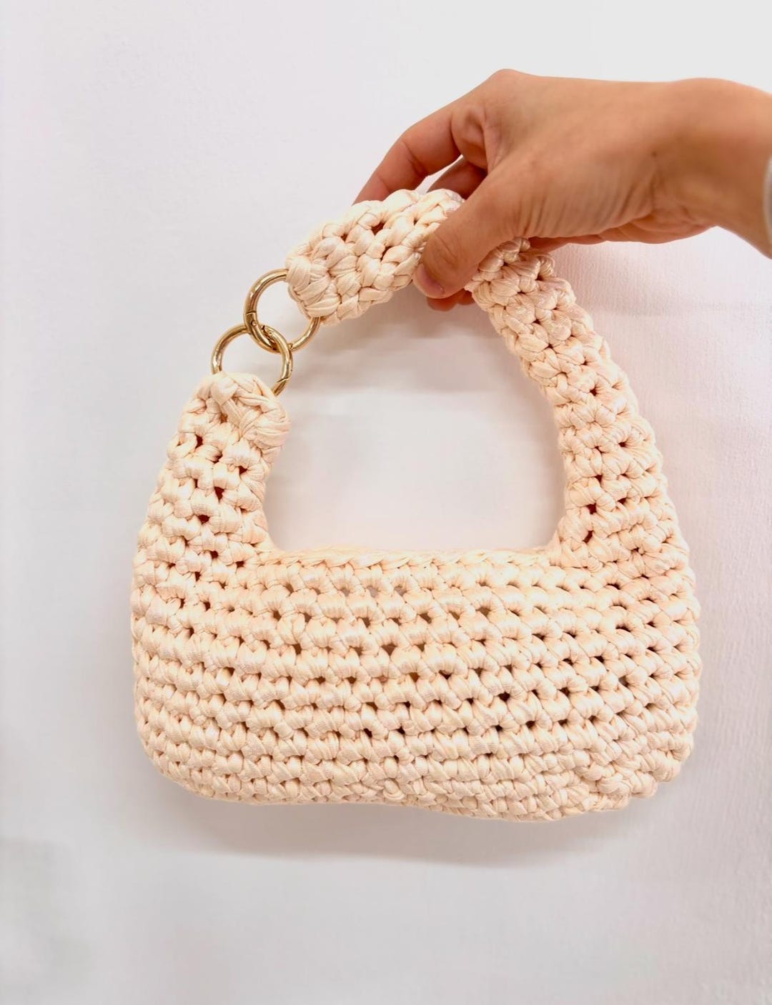 ITALIAN Crochet Hobo Bag Pattern PDF – Easy Pattern in Italian, Summer ...