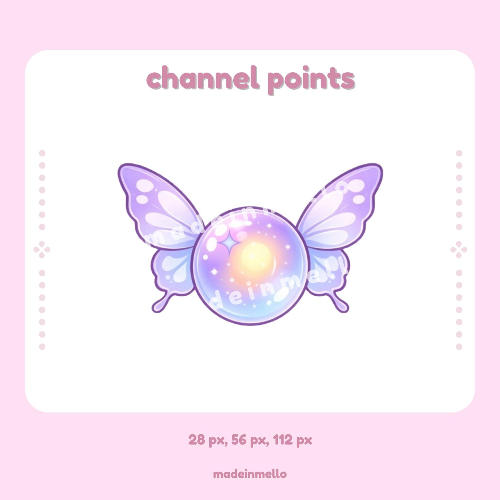 Fairy Orb Twitch Channel Point Icon & Emote (digital Download) - Etsy