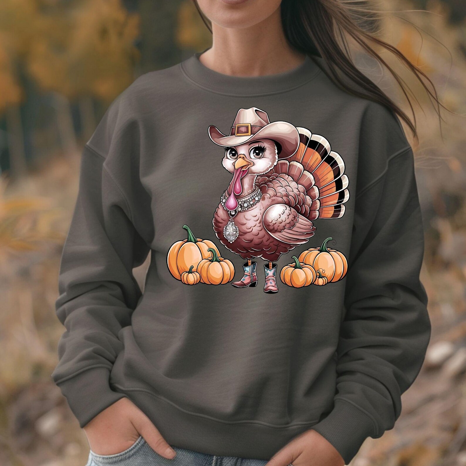 Western Thanksgiving Turkey Png, Western Turkey Png,funny Turkey ...
