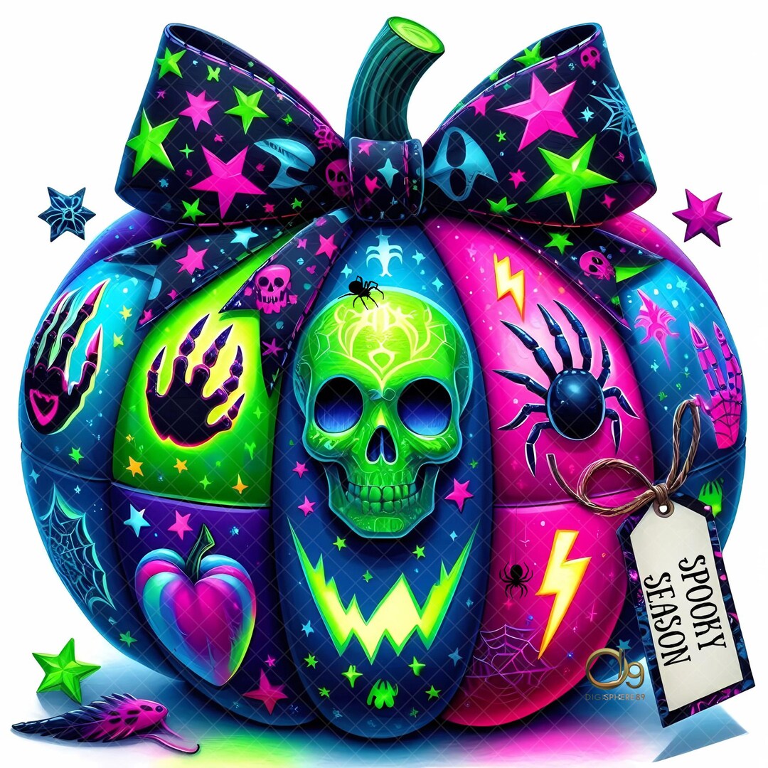 Watercolor Halloween Pumpkin Clipart,set of 13 High Quality 300 DPI ...