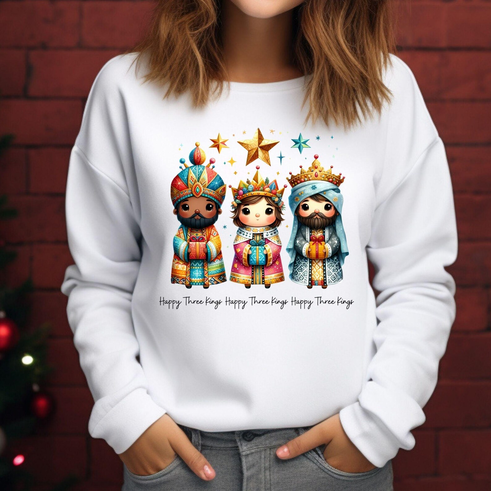 Three Wise Men PNG, Happy Three King Day,cute Three Wise Men, Christmas ...