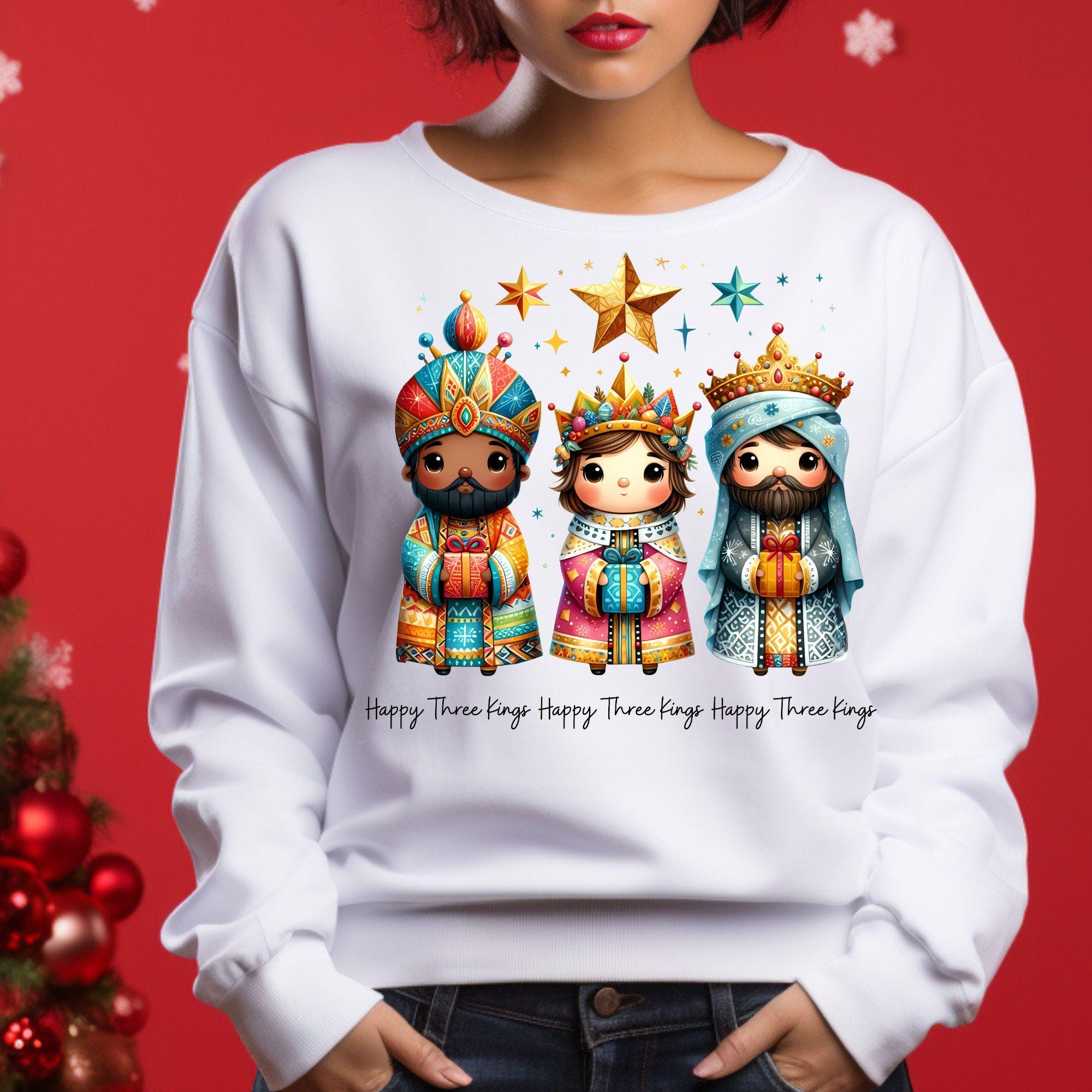 Three Wise Men PNG, Happy Three King Day,cute Three Wise Men, Christmas ...