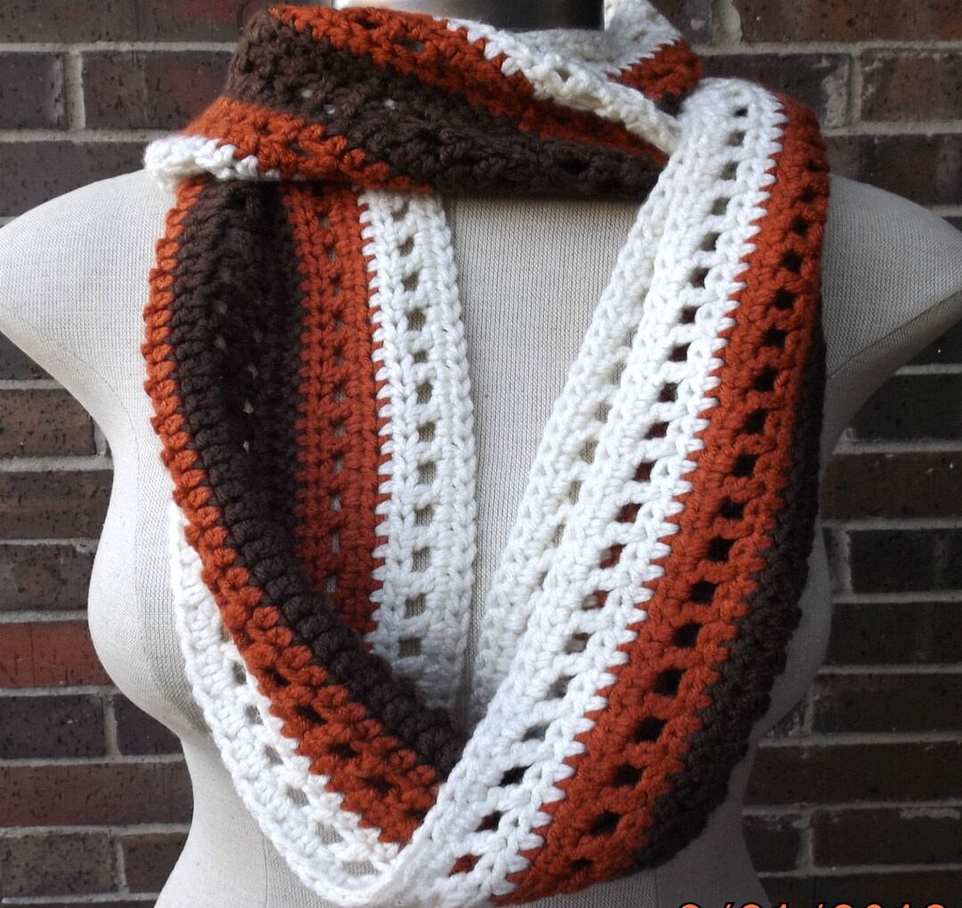 Unisex Mobius Scarf, Crochet Infinity Scarf, Wide Scarf - Etsy
