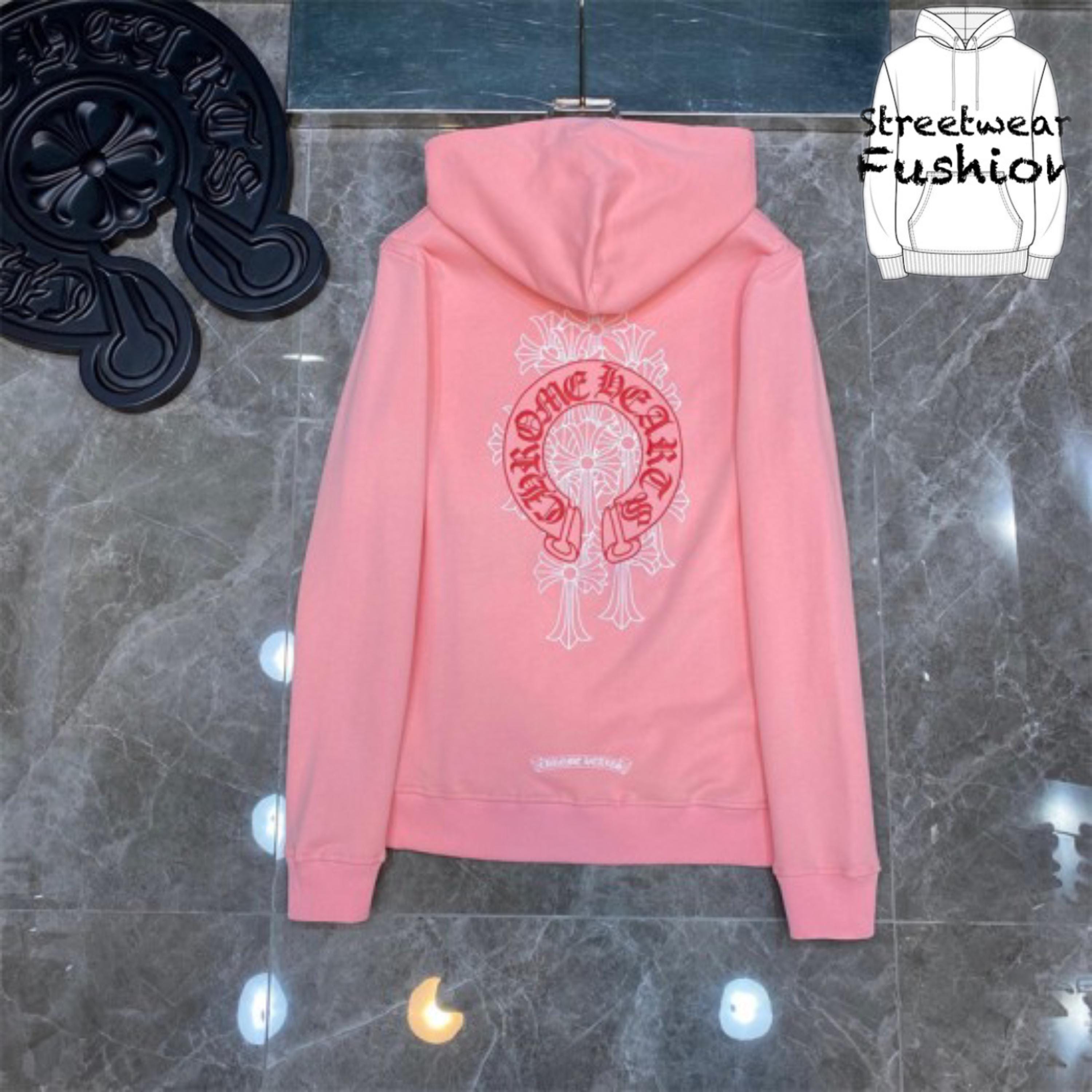 Chrome Hearts Pink Hoodie - Etsy Chrome Hearts Pink Hoodie - Etsy