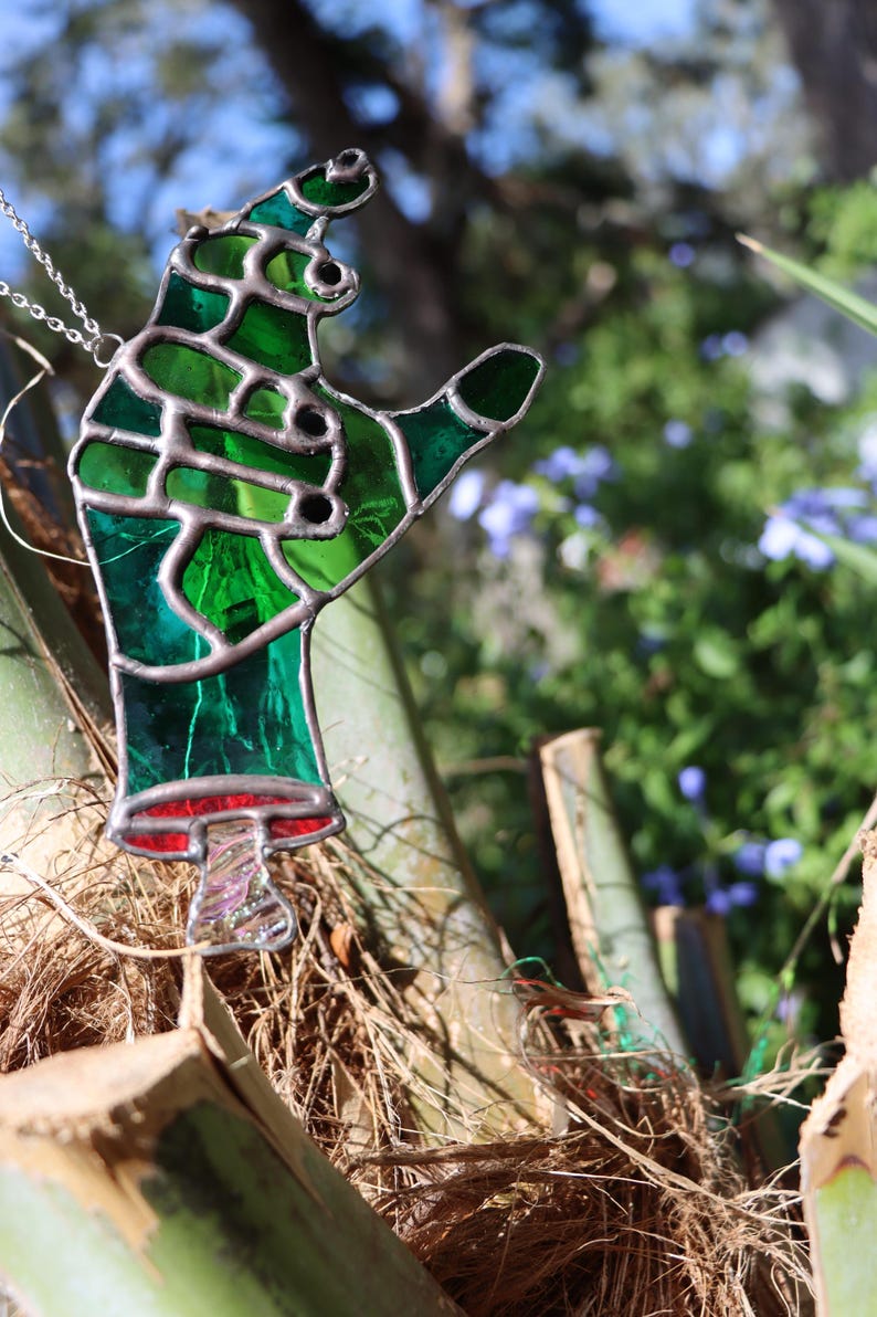 Stained Glass Zombie Hand - Etsy