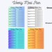 Weekly Meal Plan Printable, Grocery List, Planner, Meal Plan, A4 / A5 ...