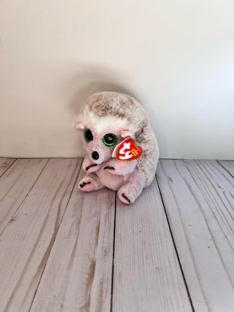 Vintage TY Beanie Boos Bumper the Hedgehog Beanie Bellies Collection ...