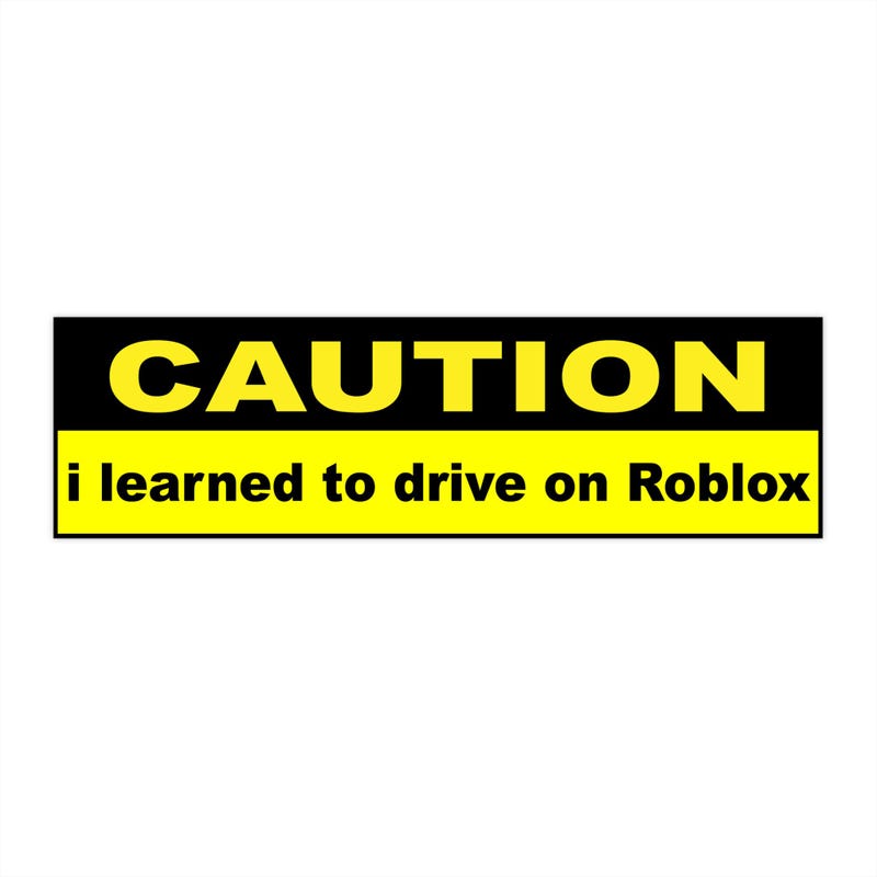 Roblox Sticker for Car - Etsy