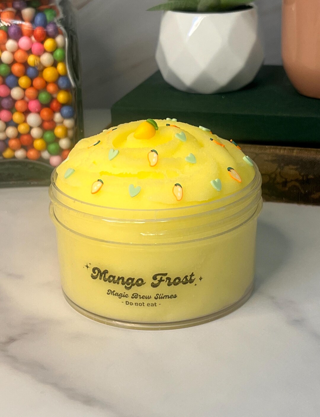 Mango Frost Icee Slime, Sensory Toy, Gift for Kids, Teens, and Adults ...