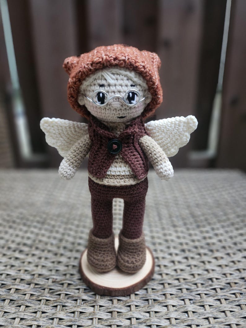 Everyday Angel Crochet Doll (boy) - Etsy