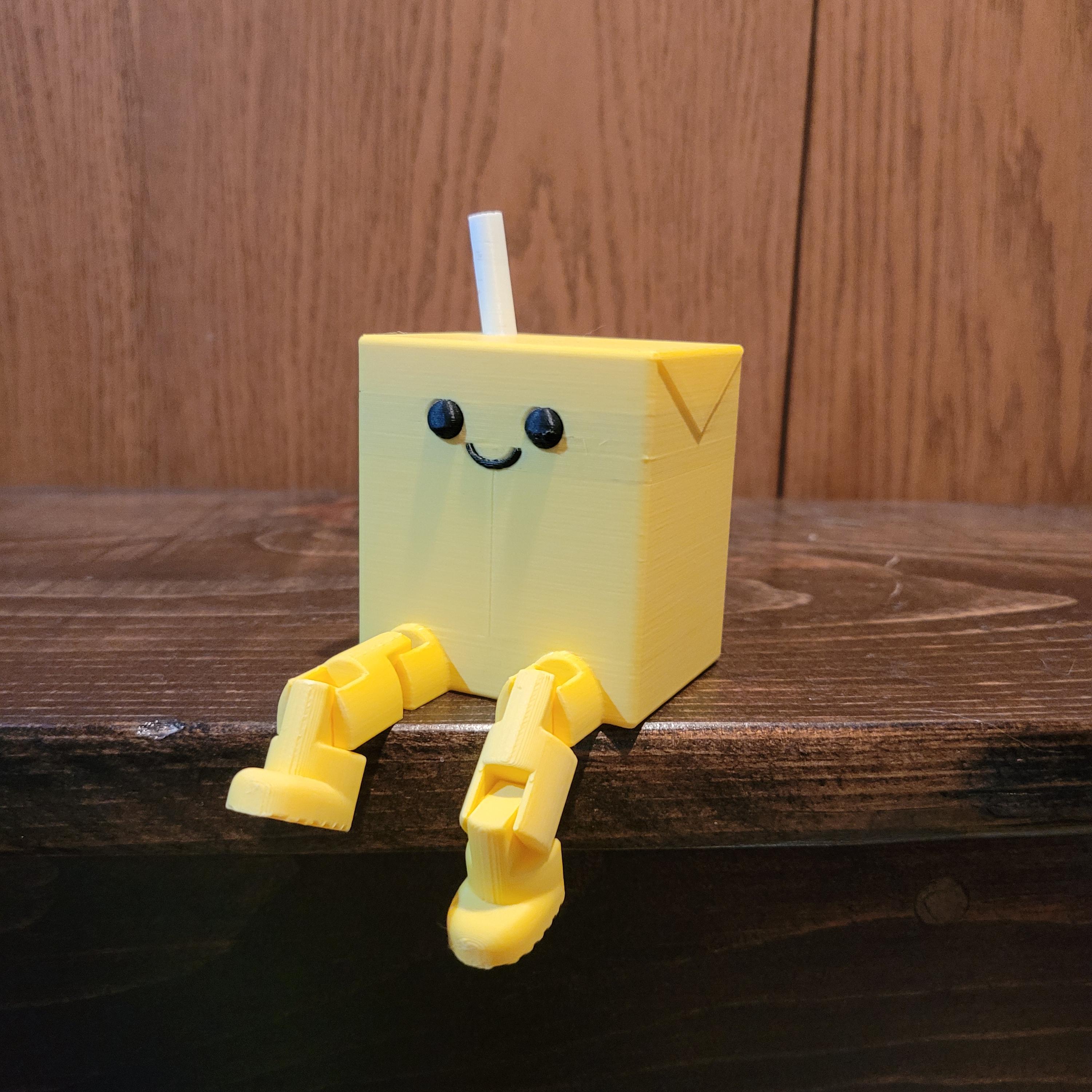 3D Printed Juice Box Buddy - Etsy