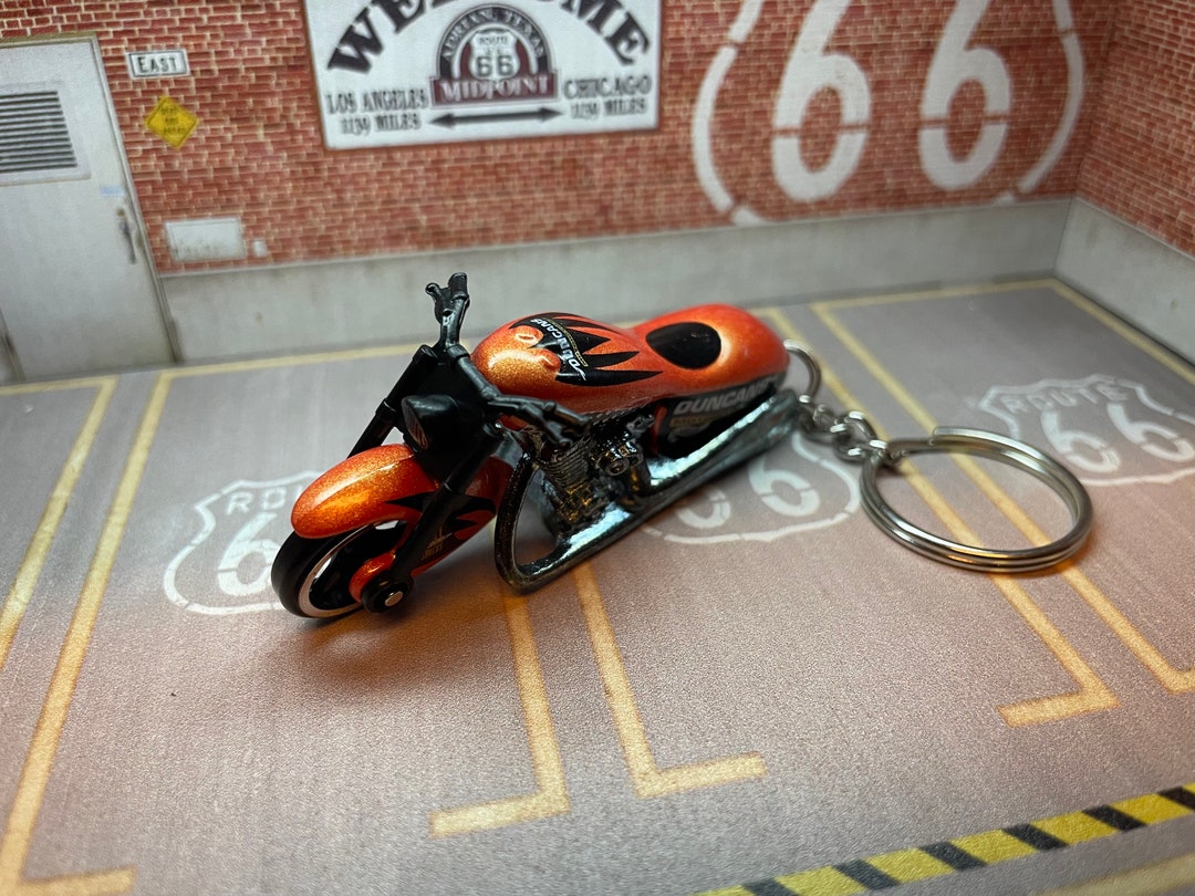 Custom “scorchin Scooter” Motorcycle Keychain - Etsy