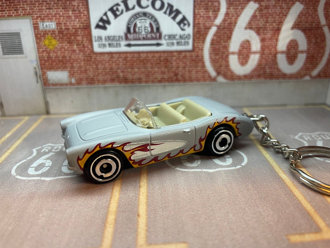 Custom 1956 Corvette Keychain - Etsy