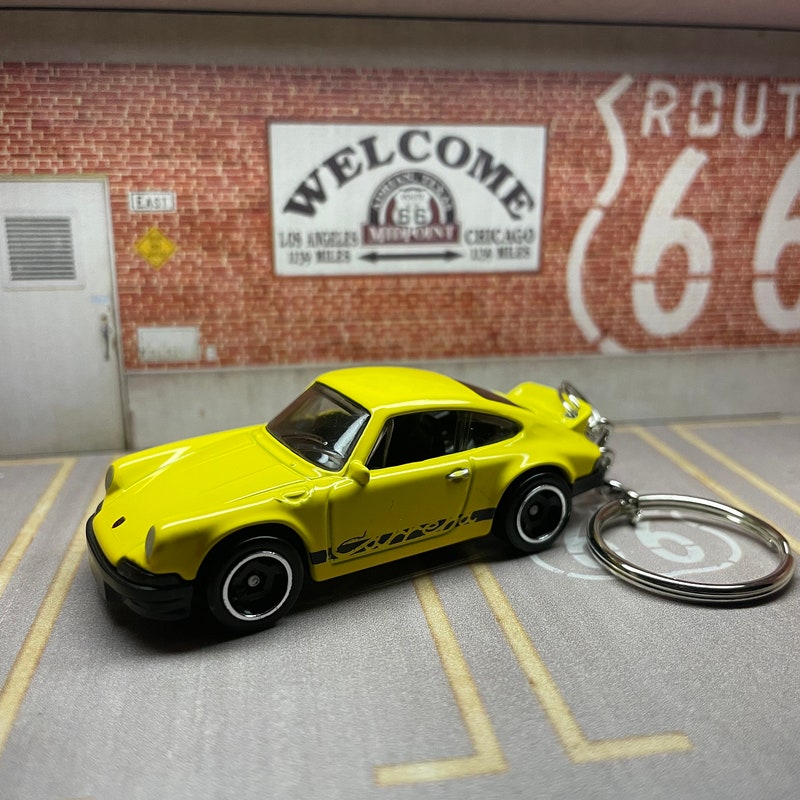 Porsche Hot Wheels Keychain - Etsy
