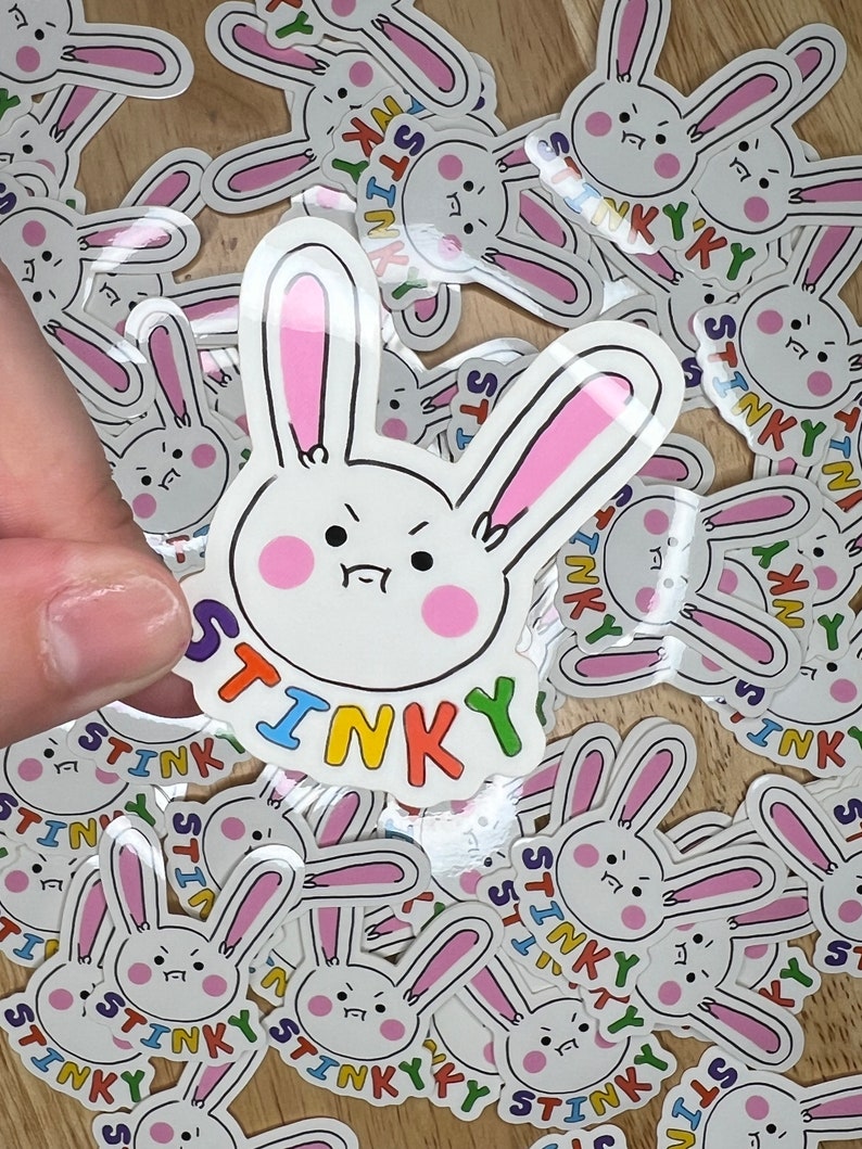 Stinky Sticker - Etsy