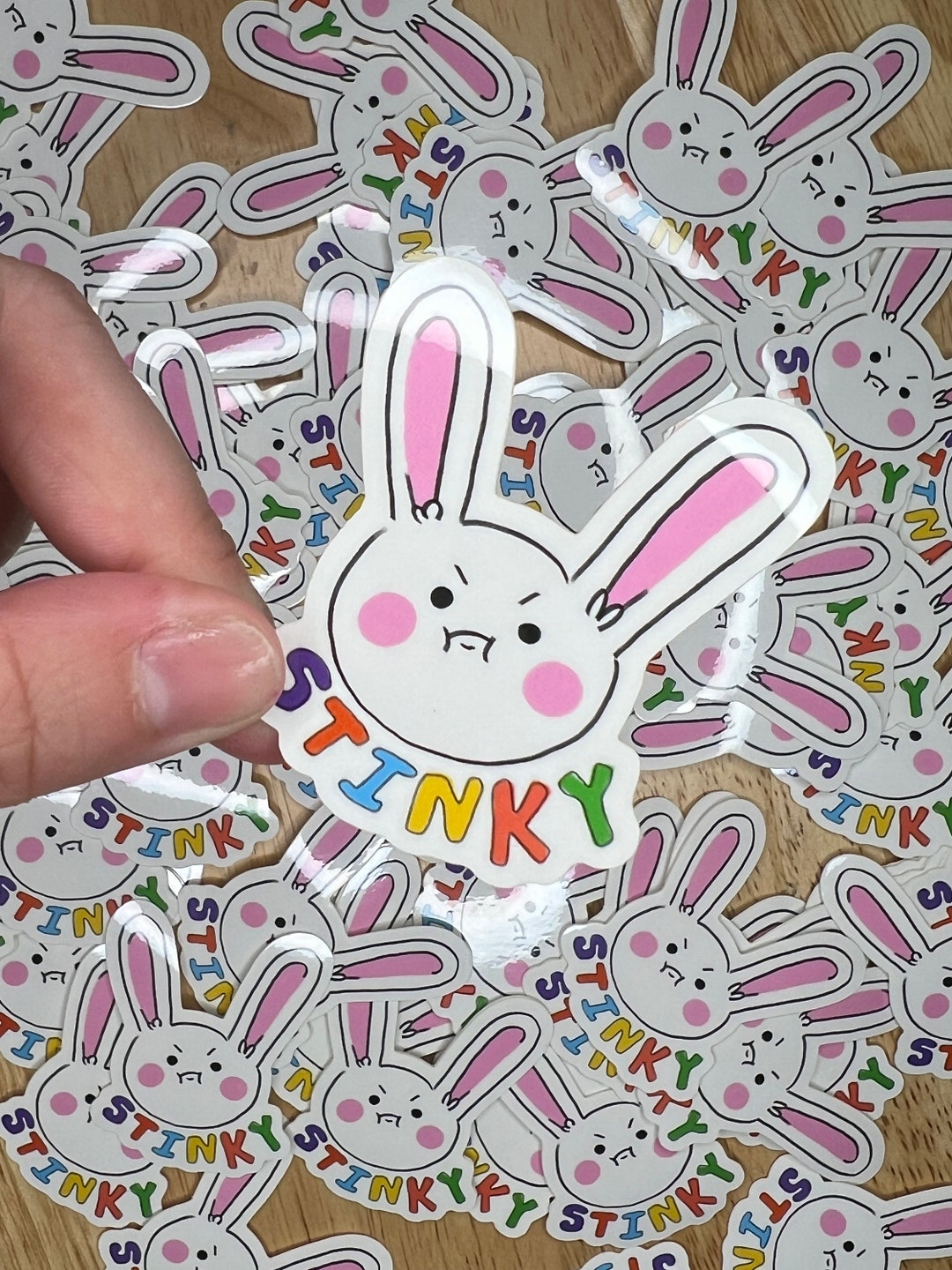 Stinky Sticker - Etsy