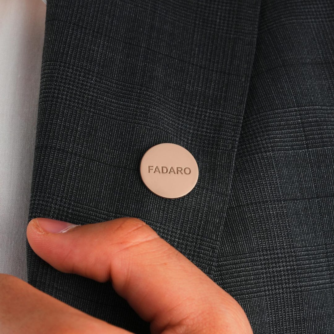 Customized Brooch, Photo Logo Brooch, Custom Logo Design Brooches, Logo ...