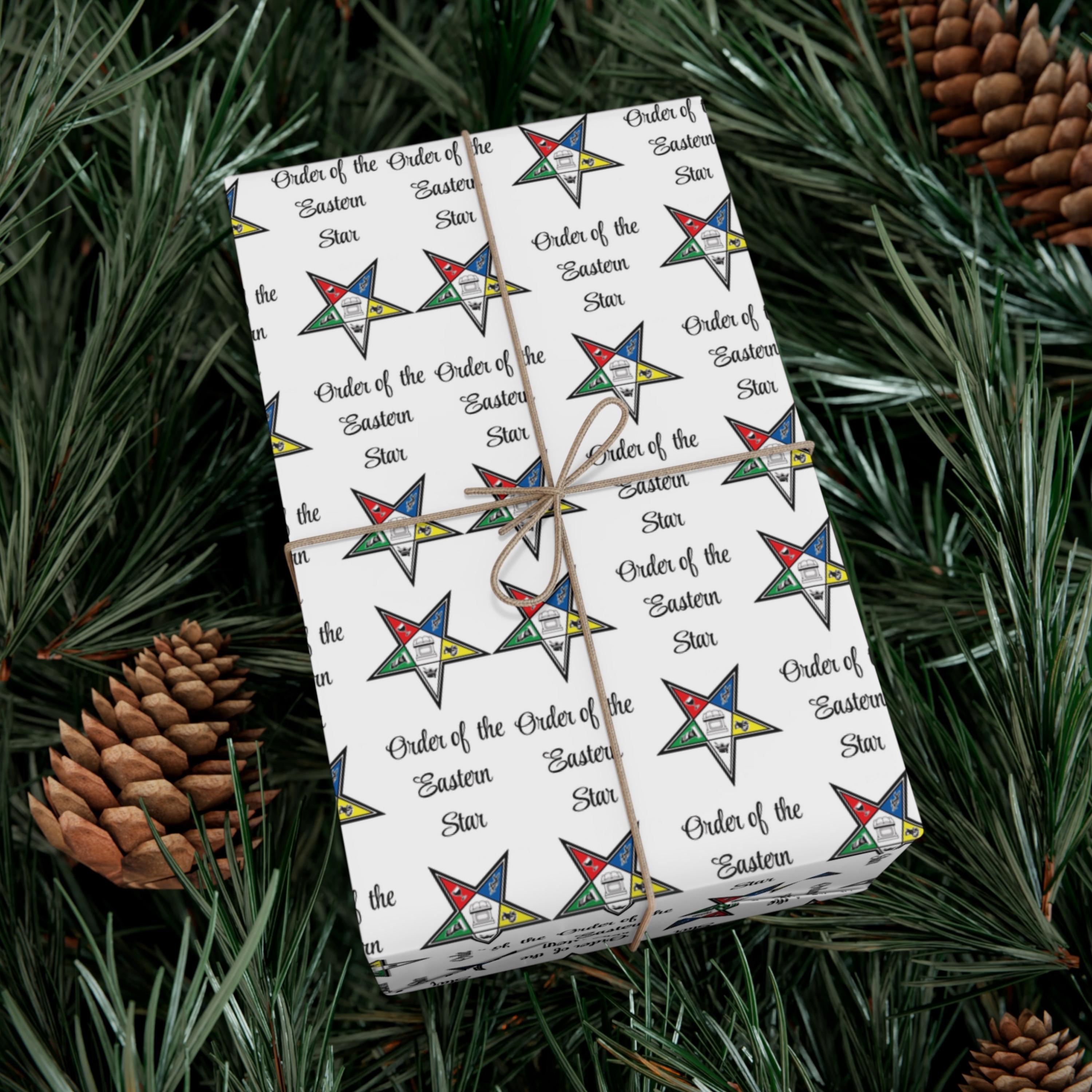 Order of the Eastern Star Wrapping Paper, Gift Wraps for OES, Sistar ...