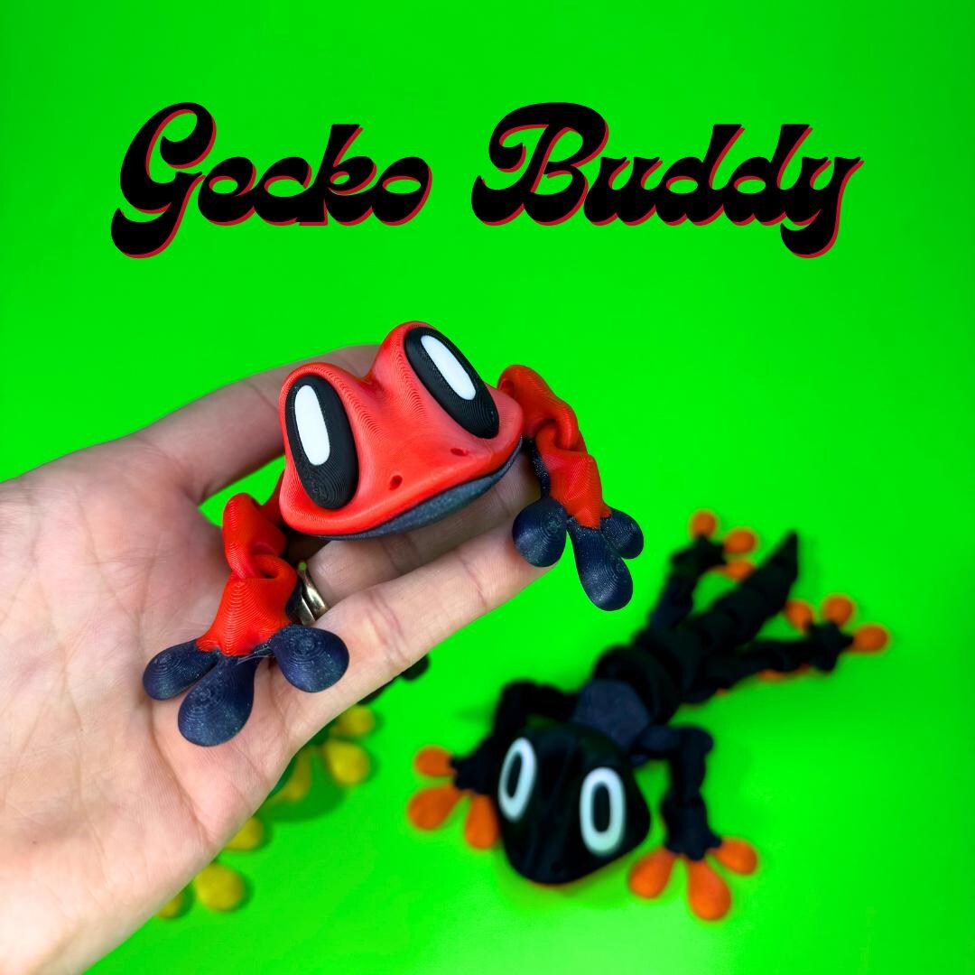 Magnetic Gecko Buddy/ Gecko / PLA Gecko/ Figurines - Etsy UK
