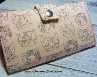 Cat wallet | Etsy