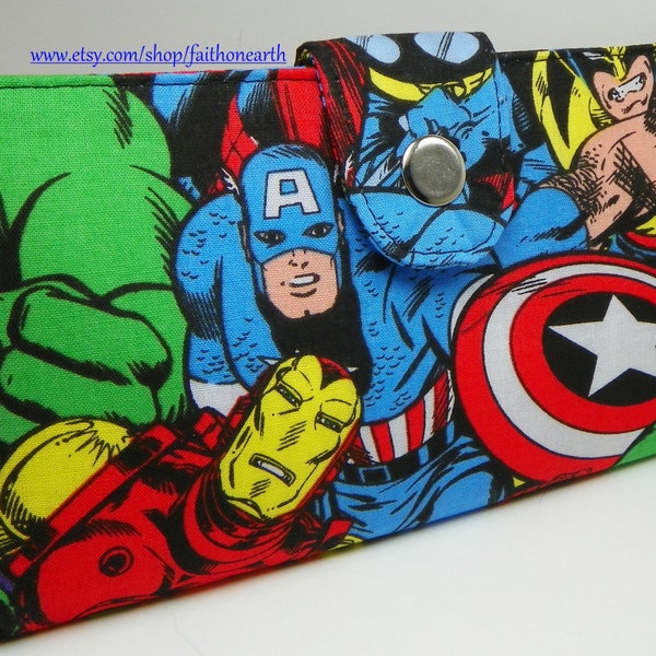 Comic Hero Wallet - Etsy