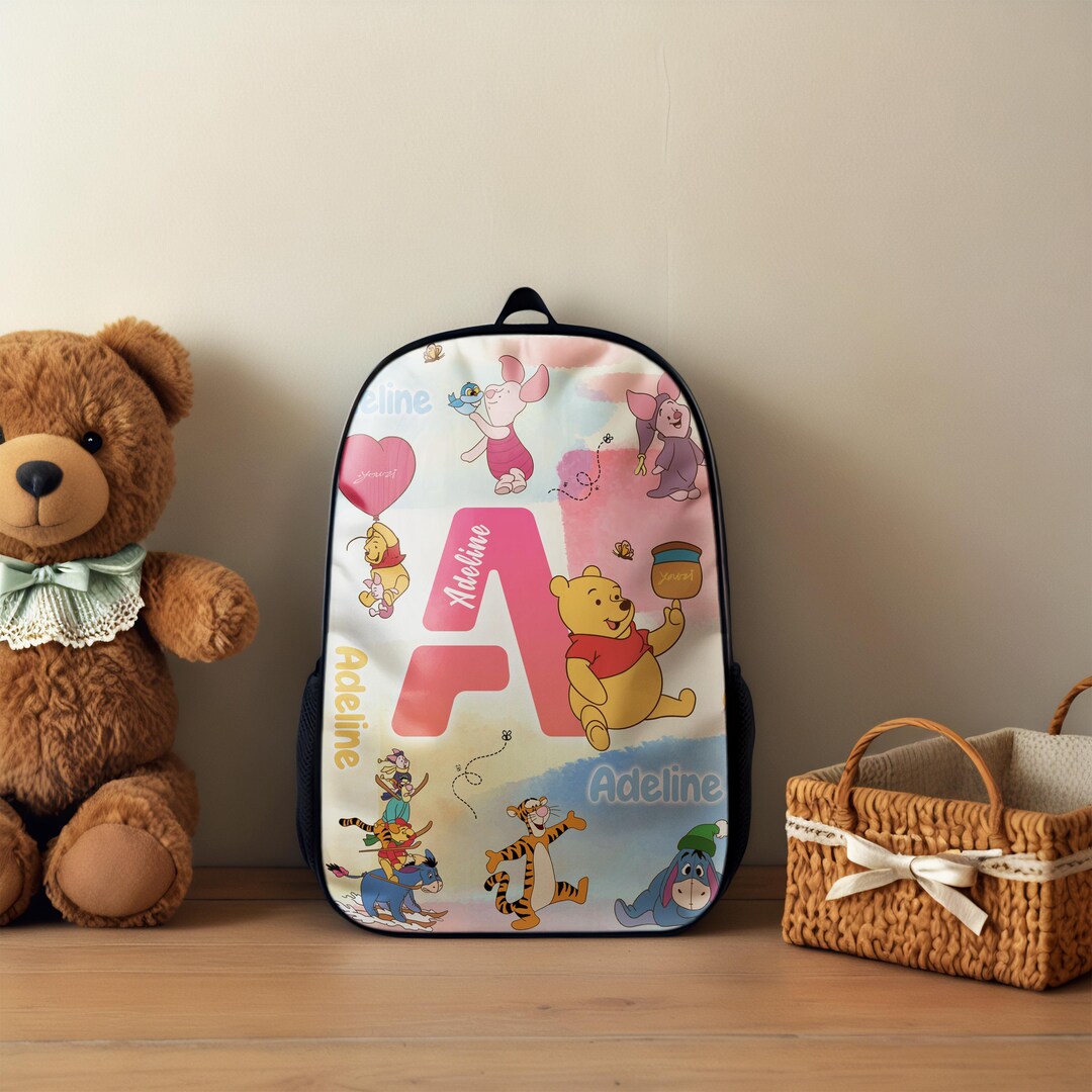 Classic Winnie the Pooh Backpack,personalized Kids Backpack,preschool ...